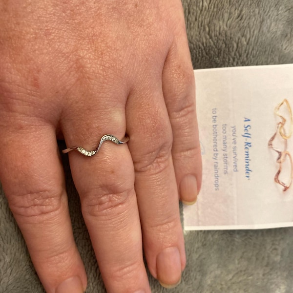 Mother & Daughter Forever Linked Together Ring,birthday Gift for ...