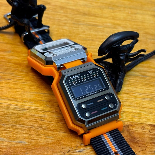 Dual Watch Mounting Kit for Casio A100 or F100, 3D Printed With ...