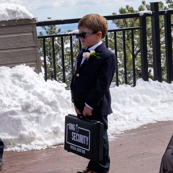 Ring Security Badge, Ring Bearer Badge, Ring Bearer Security Badge ...