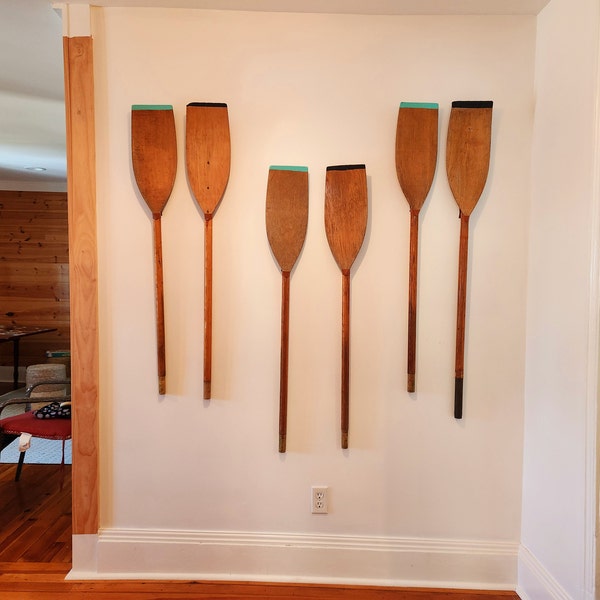 Leather Vertical Oar Display Hanger, Canoe Paddle Storage, Stand,row ...