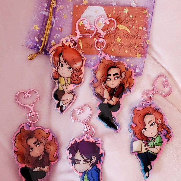 Stardew Valley Keychains (alex, Shane, Abigail, Elliott, Sam, Sebastian ...