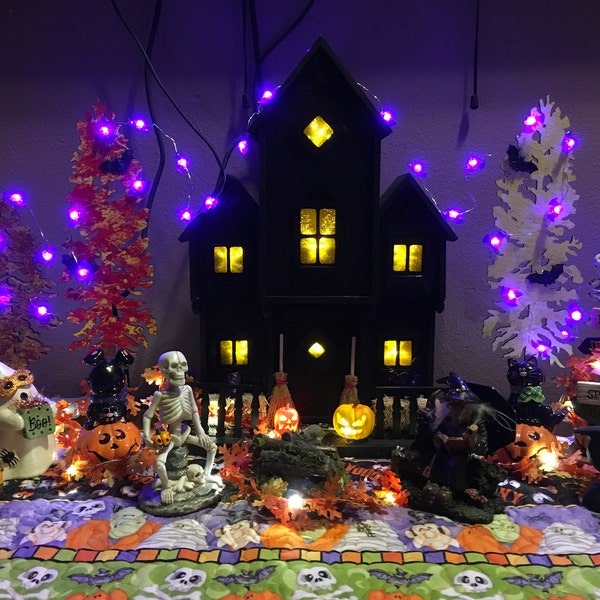 Decorative Freestanding Wood Trees in Various Sizes - Hand-painted ...