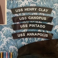 Custom Military Command Shoulder Rockers, Navy Dress Rocker, Navy ...