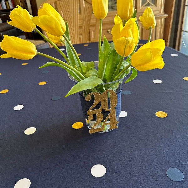 50 Birthday Decorations / Rustic 50th Centerpiece / 50 Number Decor ...