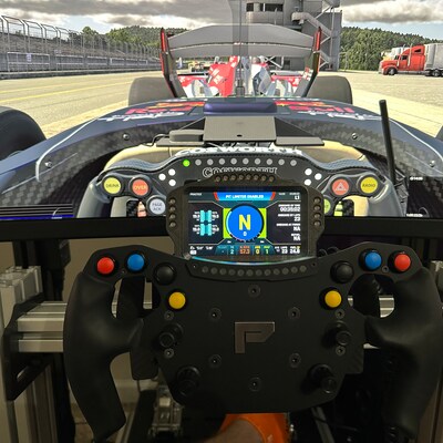 Sim Racing Dashboard Touchscreen Display Leds RPM Simhub, PSR GT 5.0 ...