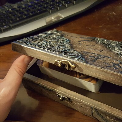 Watch Box for Men/steampunk Watch Box/carpe Diem/personalized Men's ...