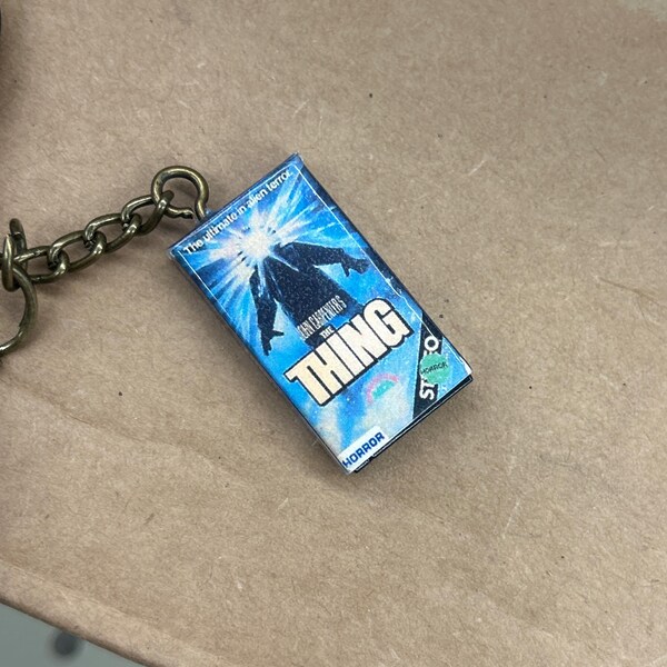 Miniature VHS Inspired Movie Keychain Charm Tons of Titles You Choose ...