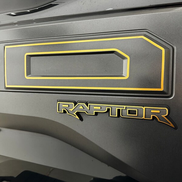 2017-2020 Ford Raptor Rear Emblem Overlay Vinyl Decal - Etsy