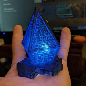 Warframe Cephalon Cy 3D Printed Light Cube - Etsy