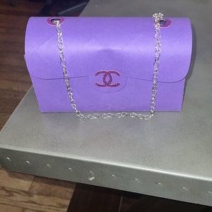 Quilted Handbag Bag Gift Box 3d Cut File for Paper Craft No Scoring ...