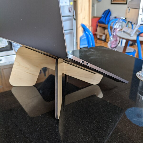 Portable Wood Laptop Stand - Etsy