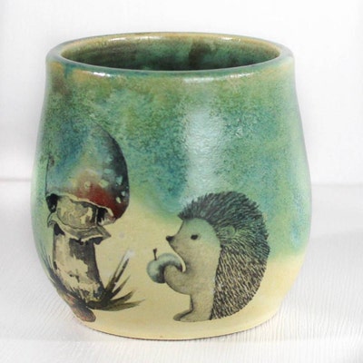 Baby Forest Animals Ceramic Decals Enamel Decal Fusible Decal Glass ...