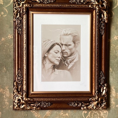 Classic Antique Low Profile Custom Frame XL Ornate Corners - Etsy