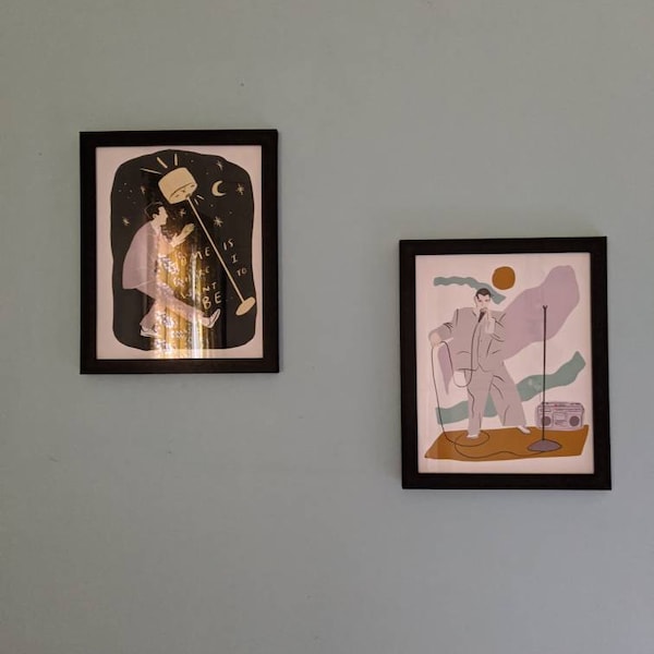 Lamp Dance David Byrne Print - Etsy