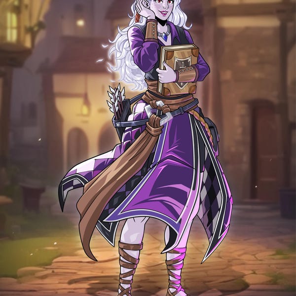 Dnd Commission Art Character With Mounts/familiars Commission Custom ...