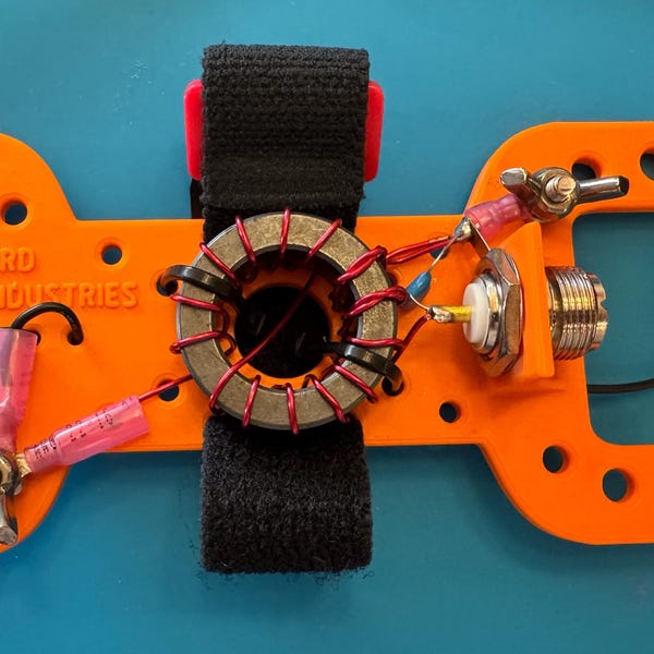 Ham Radio Mast Topper - Ham Radio Dude Mast Topper - Fits Clampable ...