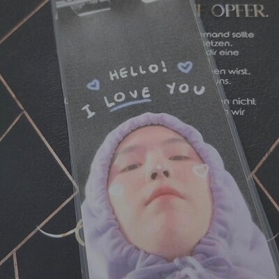 BTS Bookmark Bundle Printable Bookmarks Set of 9 2x6 Size Instant ...