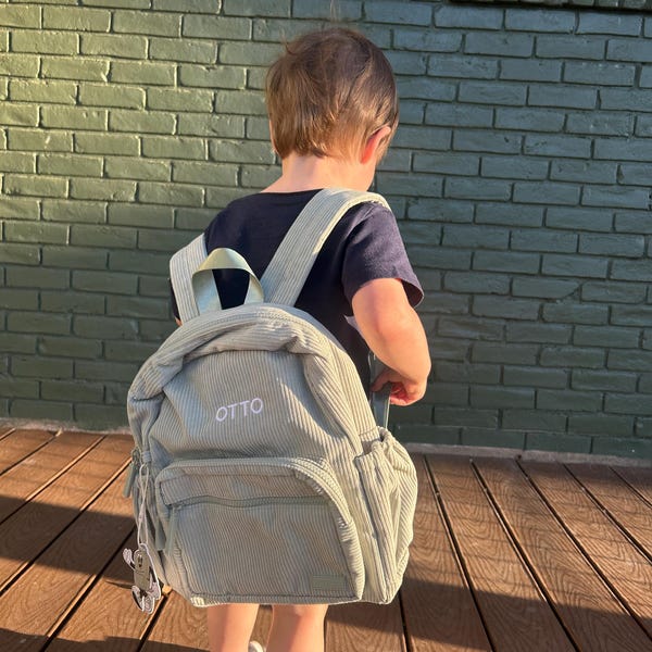 Personalized Boys Backpack|custom Toddler Boy Birthday Gift|daycare ...