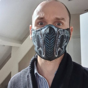 MK Sub-zero MKX Face Mask | Etsy