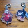 The Striders | Homestuck Acrylic Keychain Charms (dave & Dirk Strider ...
