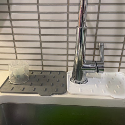 Handmade Faucet Handle Drip Catcher Tray Faucet Mat for - Etsy