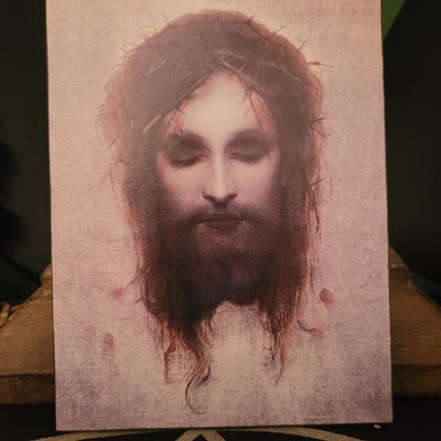 Real Face of Jesus Christ, Religious Print, Christian Artwork, Jesus ...