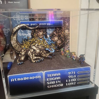 Final Fantasy VI Atma Arma Cubo Diorama - Etsy