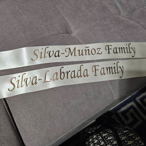 Personalized Funeral Ribbon – Custom Sympathy Memorial Ribbon – 2 ...