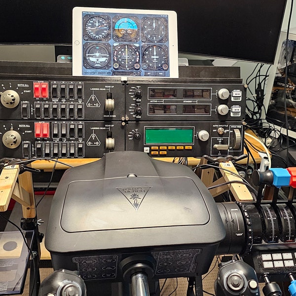 Cessna Throttle Quadrant Add on for Honycomb Bravo /twin Cessna/ Cessna ...