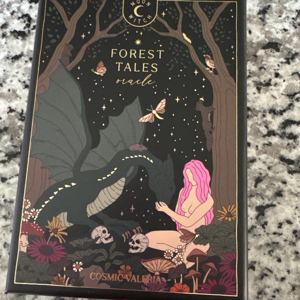 Forest Tales Oracle Deck - Moon Witch Series - Etsy