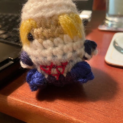 Sheik From Legend of Zelda Crocheted Amigurumi Finger Puppet - Etsy