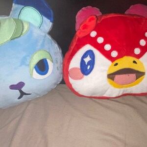 Merry Animal Crossing Plushie Merry Animal Crossing Pillow | Etsy