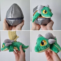 Pouch Pets Plush Sewing Pattern .pdf Tutorial Zipper Dragon Unicorn ...