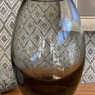 Robert Ward Ramsey Studio Pottery Modernist Stoneware Vase Mottled ...