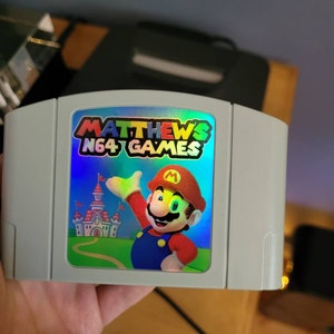 Super Famicom Cartridge Game Replacement Labels. Replace Your Game ...
