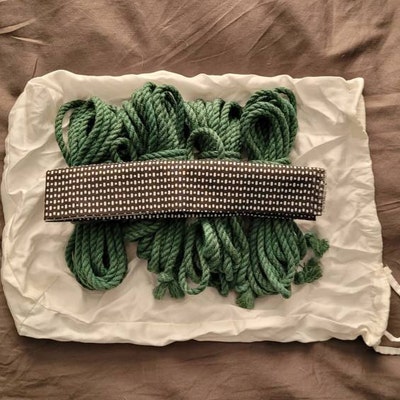 Jute Bondage Rope Ruby Red - Etsy