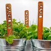 Cutting Files for Herb & Veggies Labels, Herb Planter Markers, Lasercut ...