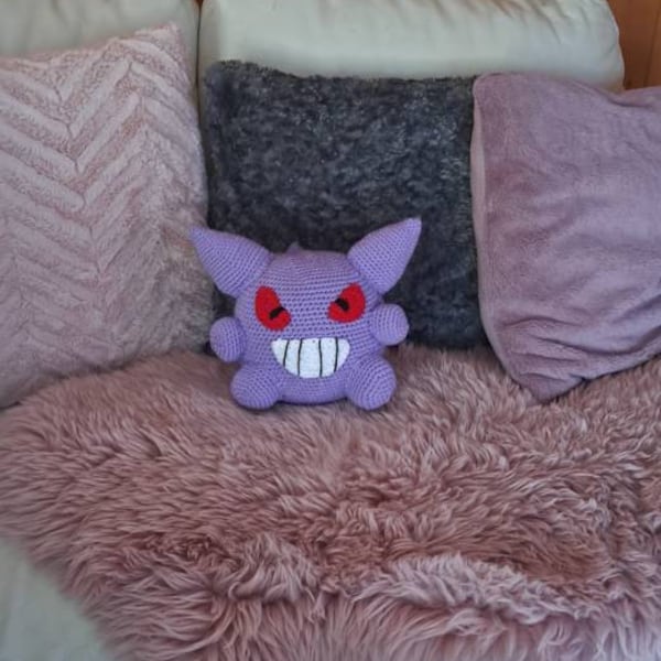 Gengar Pattern, Pandacrocheting Style - Etsy