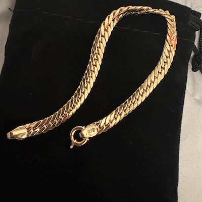 18K Solid Yellow Gold Box Chain Necklace, Real 18K Gold Box Chain for ...