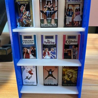 Mini 1:6 VHS A-J Titles Tapes Choose the Movie Retro Miniatures 80's ...