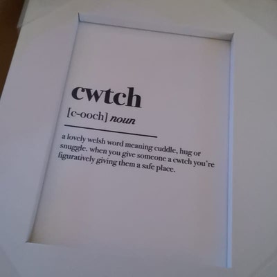Cwtch Definition Home Print Bedroom Print Home Decor - Etsy