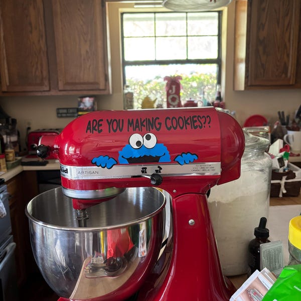 Cookie Monster & Are You Making Cookies for Your Standard Mixer or ...