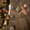 Lot 10 Old Work Clothes Overalls Antique Buttons Verbal Pictorial ...