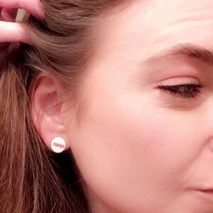 NASA Logo Stud Earrings Science Astrophysics Astronaut - Etsy