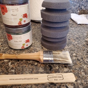 Oval Paint Brush Country Chic Paint - Etsy