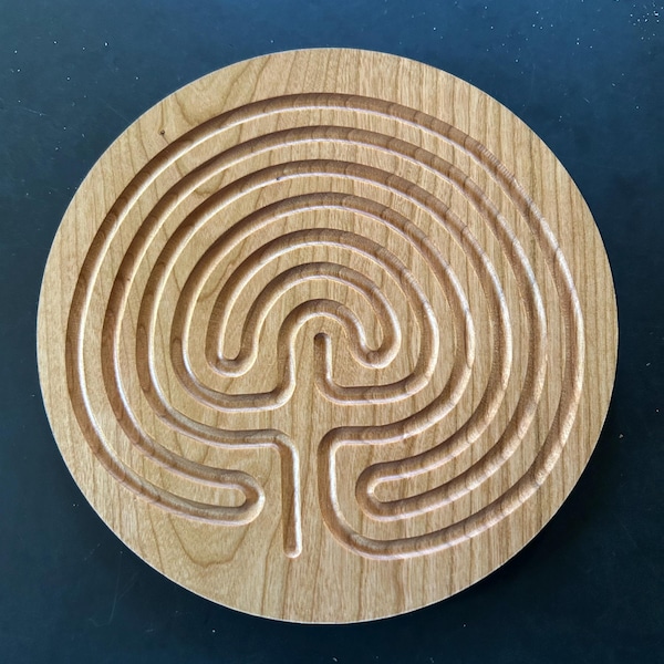 CLASSICAL ACRYLIC 6" Labyrinth, Calming, Problem Solving, Meditational ...