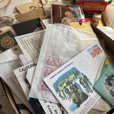 SILVER BLACK Junk Journal Kit. Paper Ephemera Packet. Art Collage ...