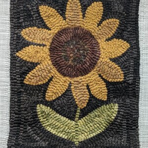 Finished Primitive Hand Hooked Wool Rug Church Sheep Folk Art - Etsy