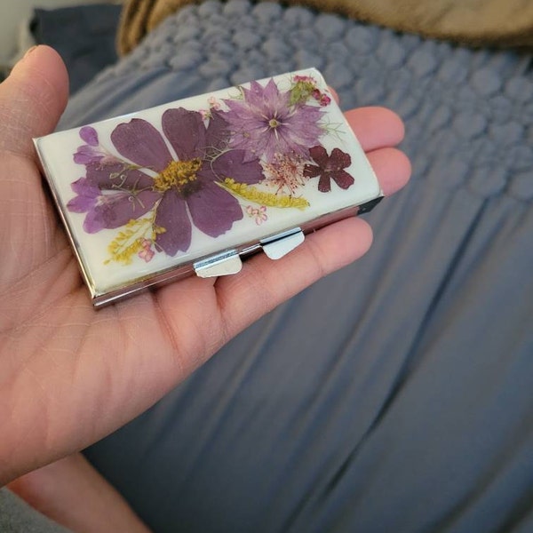 Flower Pill Case, Pill Case, 7 Day Pill Box, Pill Container 7 Sections ...
