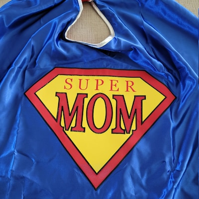 Super Mom Cape Adult Superhero Cape for Mothers - Etsy